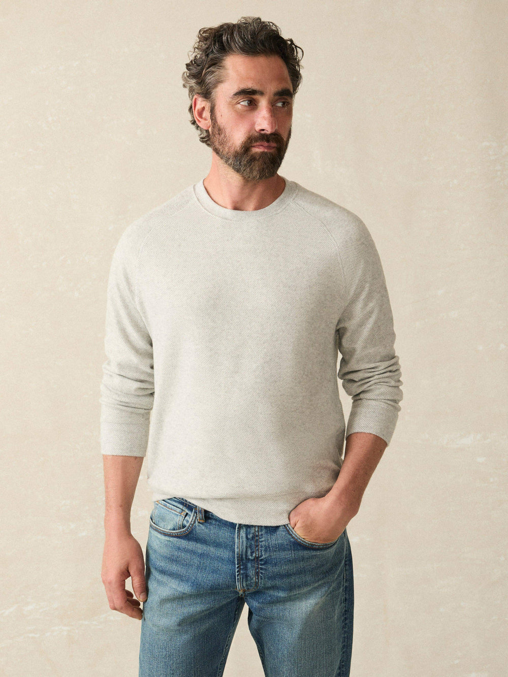 Faherty Men's Legend Sweater Crew – HimandHerBoutique