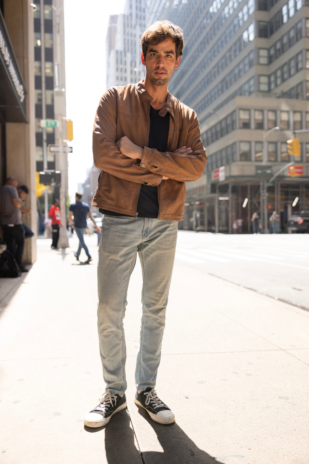 Mauritius Men's Hiet Regular Fit Leather Jacket – HimandHerBoutique