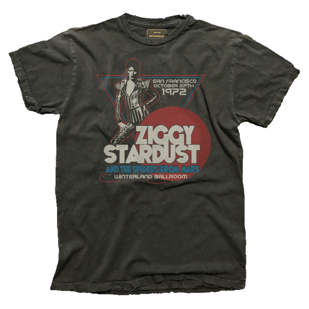 Retro Brand Black Label Ziggy Stardust Tee – HimandHerBoutique